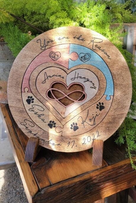 Hand-crafted Wooden Unity Puzzle - Etsy