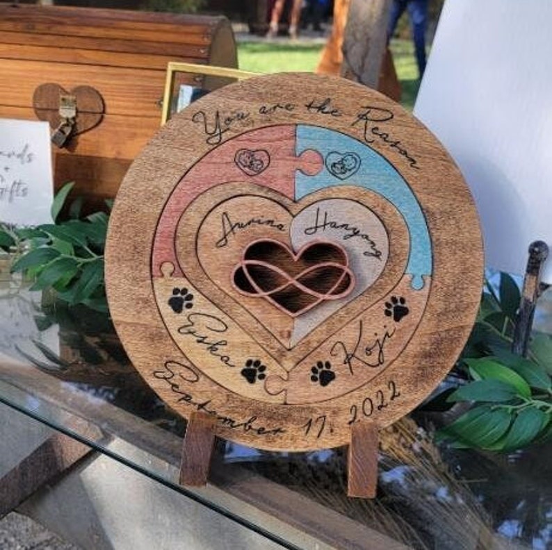 Hand-crafted Wooden Unity Puzzle - Etsy