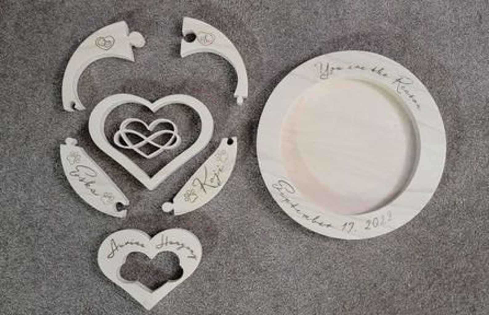 Hand-crafted Wooden Unity Puzzle - Etsy