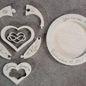 Hand-crafted Wooden Unity Puzzle - Etsy