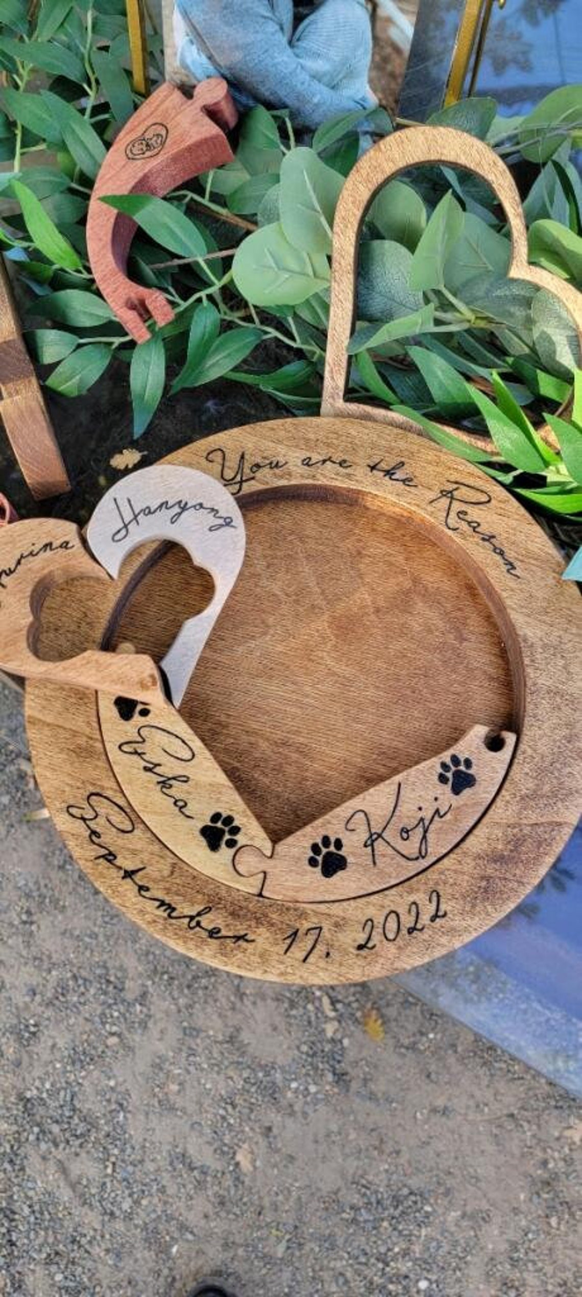 Hand-crafted Wooden Unity Puzzle - Etsy