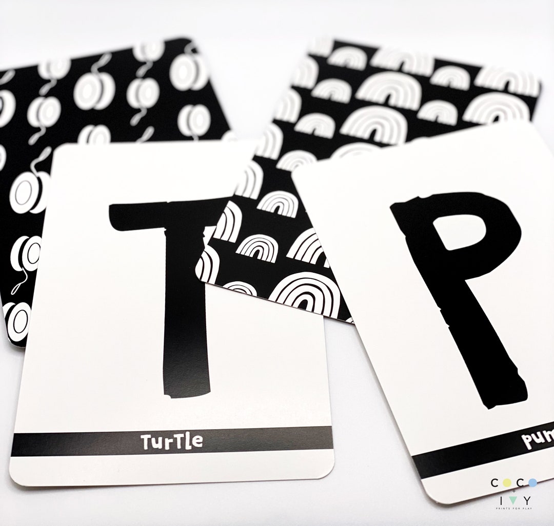 Alphabet Cards / ABC Flashcards / Early Learning - Etsy