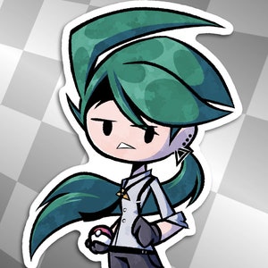 Rika (pokemon SV) Vinyl Sticker - Etsy