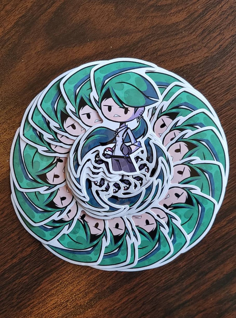 Rika pokémon SV Vinyl Sticker - Etsy