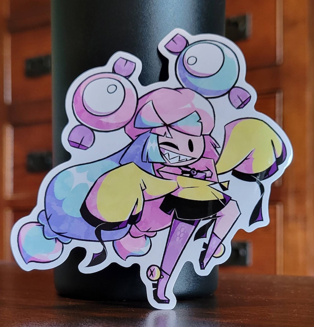 Iono (pokemon SV) Vinyl Sticker - Etsy