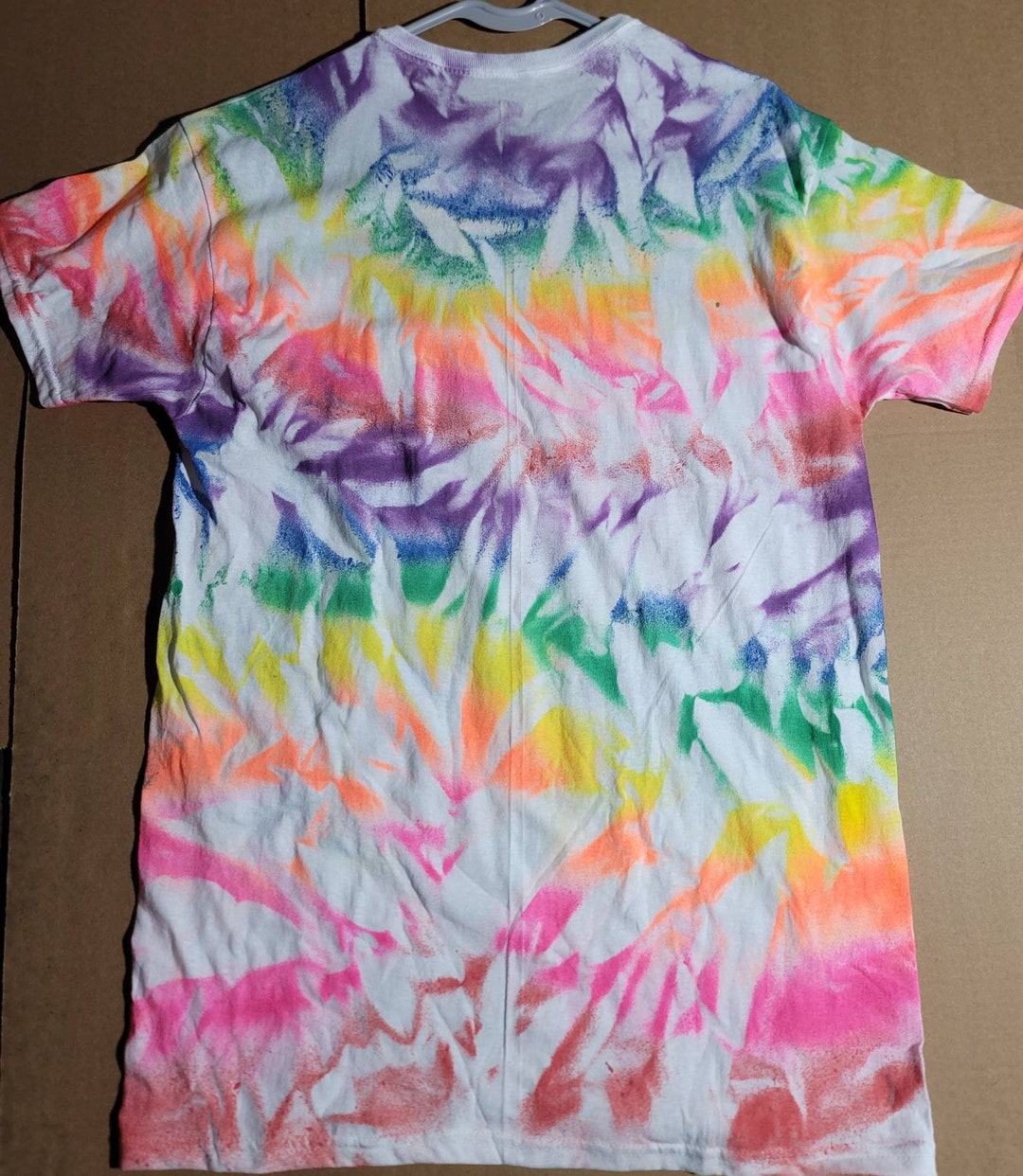 Glow in the Dark Tye Dye Tshirt - Etsy