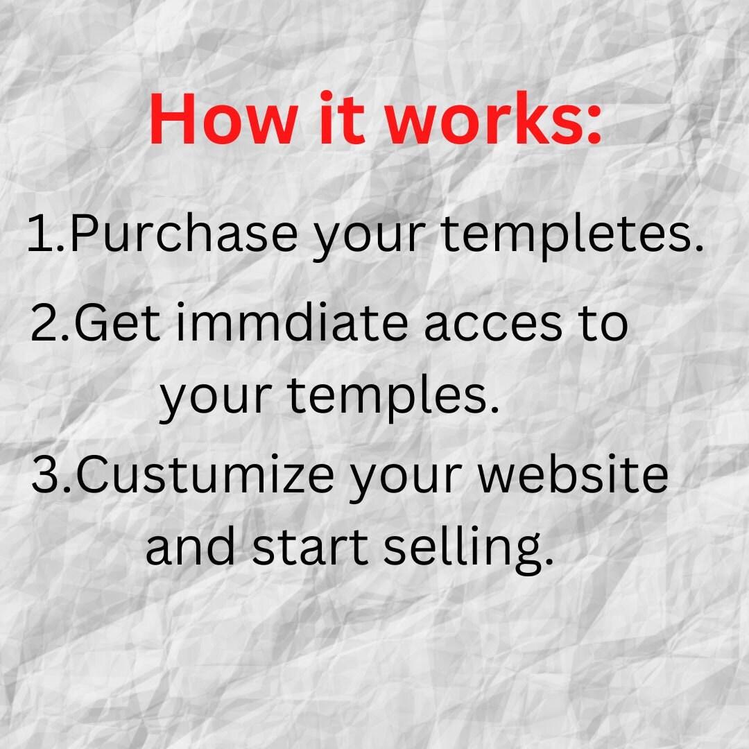 Shopify Templete - Website Template - Website Design - Ecommerce Store ...