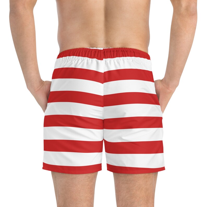 American Flag X Titos Handmade Vodka Men's Summer Swim Trunks, Swim ...