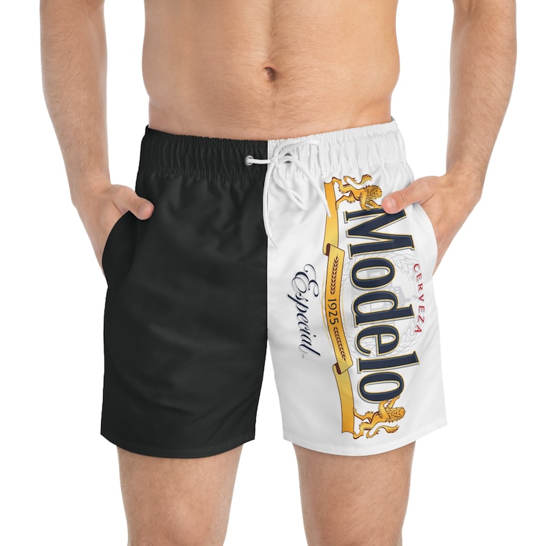 Modelo Especial Beer Swim Trunks, Summer Swim Shorts, Men's Bathing ...