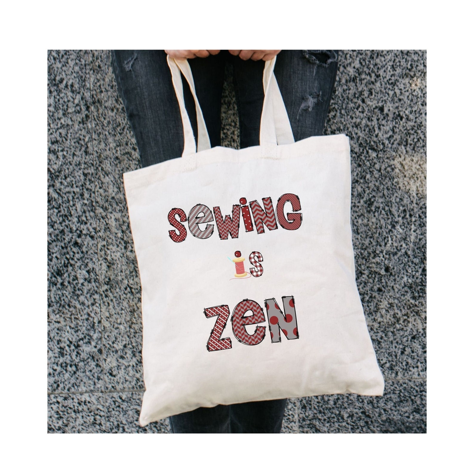 Sewing is Zen Png, Sewing Sublimation Design, Gift for Crafter, Doodle ...