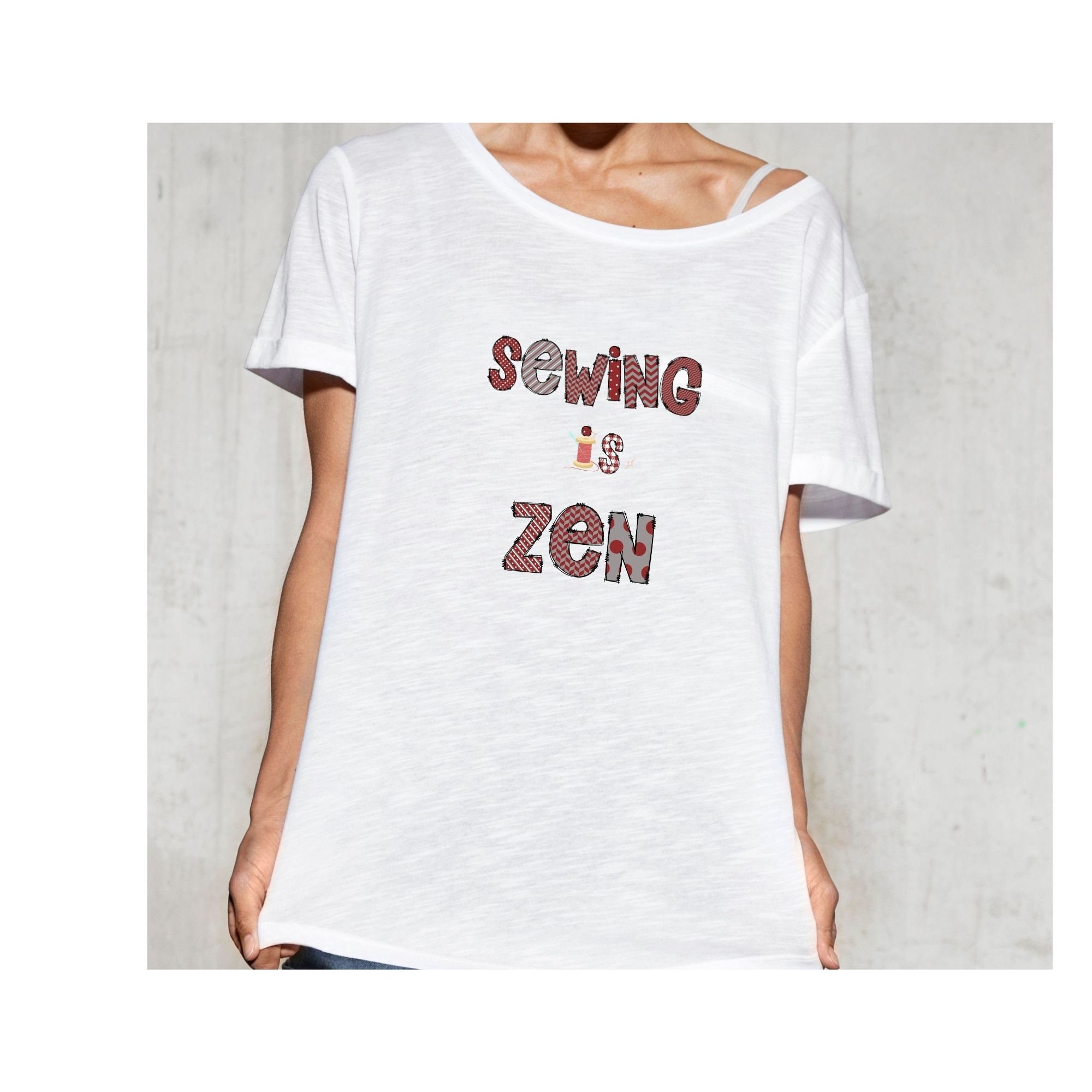 Sewing is Zen Png, Sewing Sublimation Design, Gift for Crafter, Doodle ...