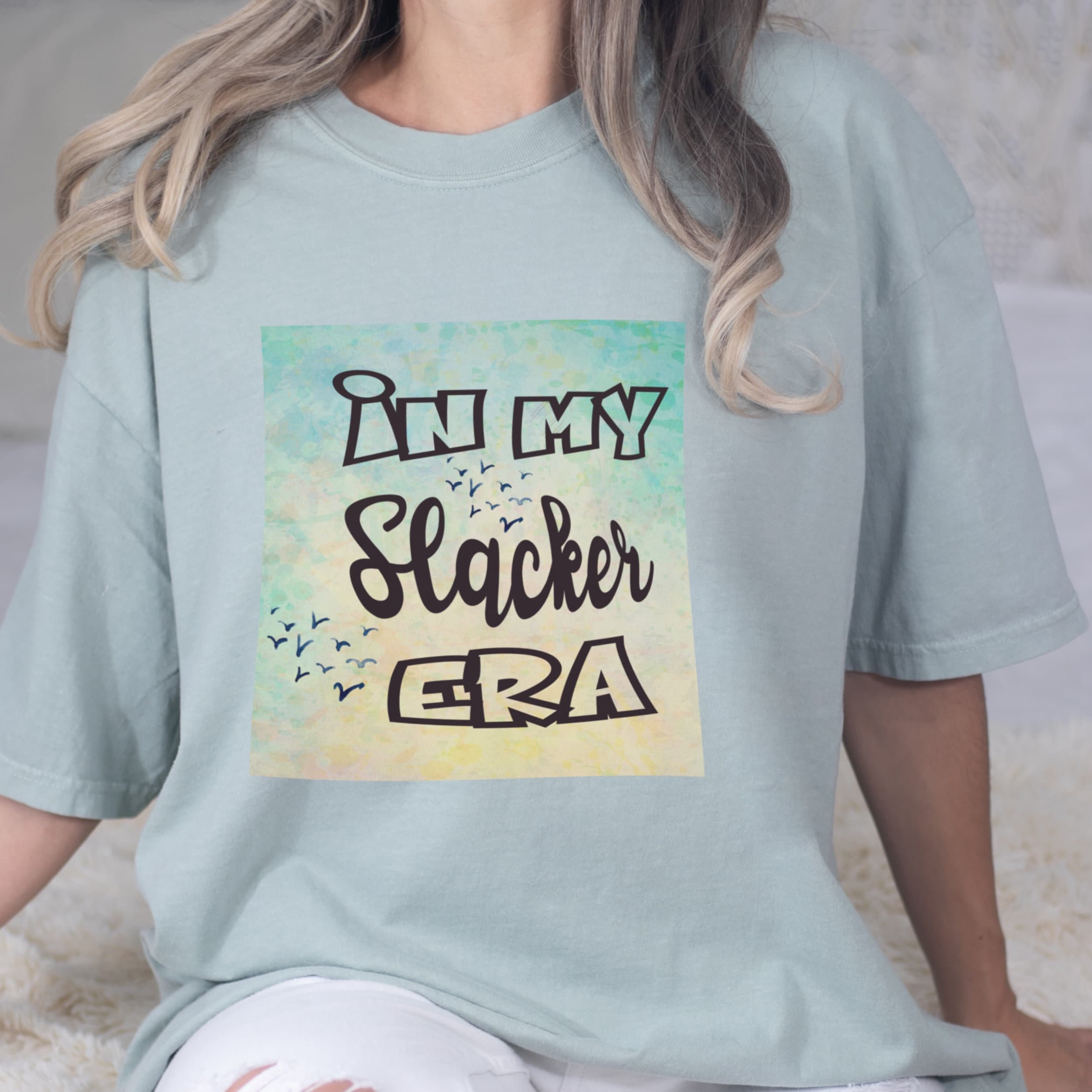 In My Slacker Era PNG: Funny Sarcastic Design (digital Download) - Etsy