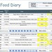 Food Diary - Digital Food Tracker - Google Sheets - Etsy