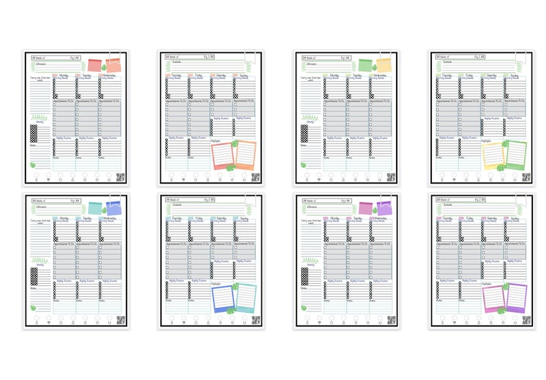 Weekly Template Rocketbook - Etsy