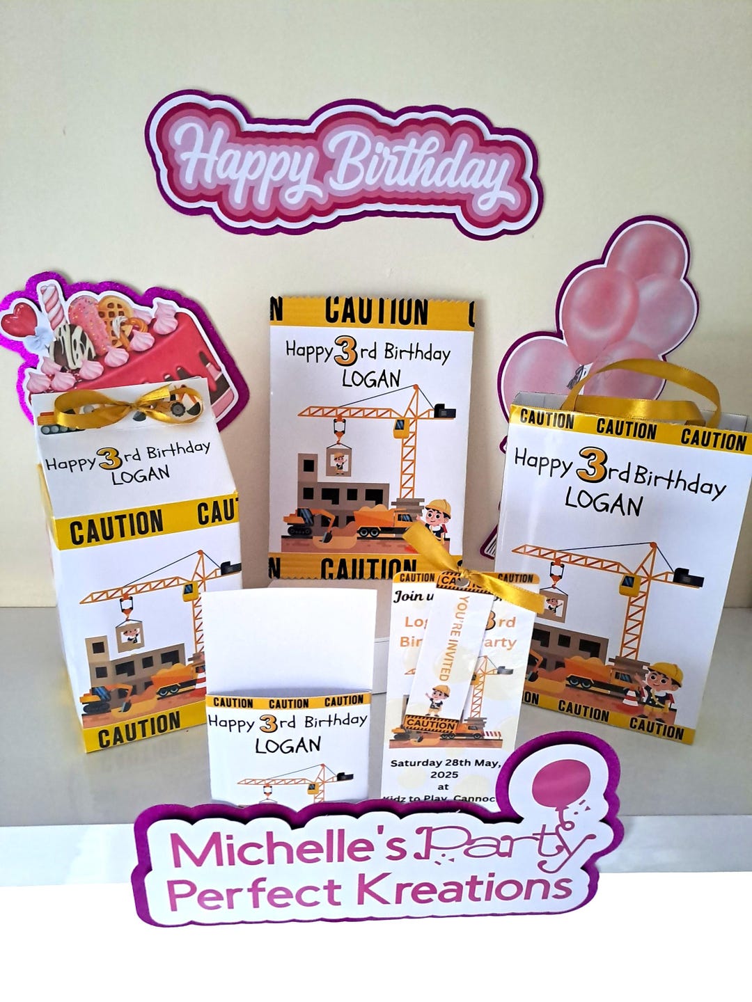 Digger-themed Party Supplies – Invitations, Loot Bags, Favours & More ...