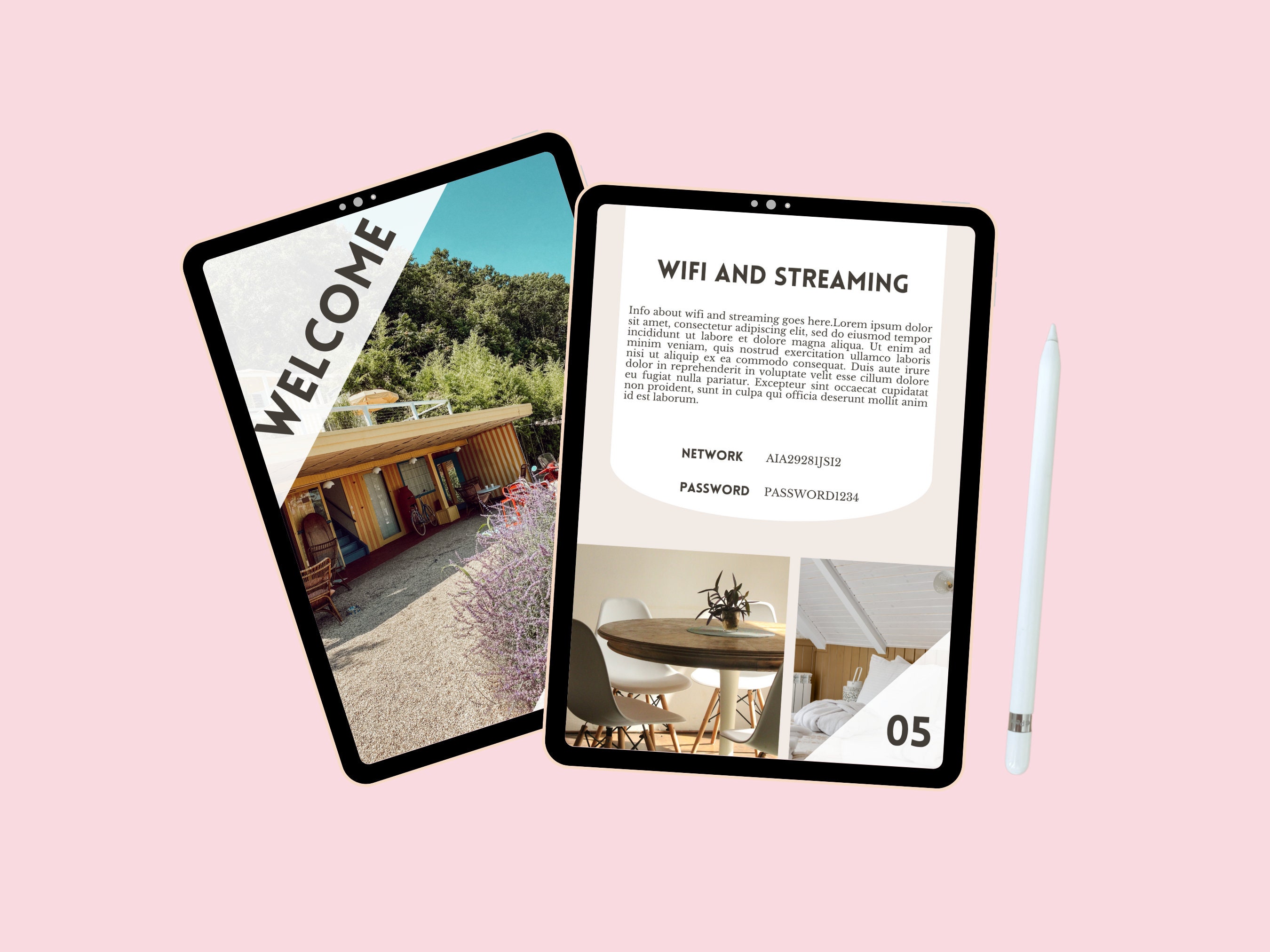 AIRBNB Welcome Guide Template - Etsy