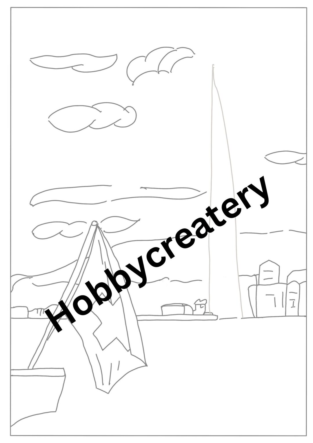 Geneva, Switzerland, Coloring Page, Vacation Stress Remover - Etsy
