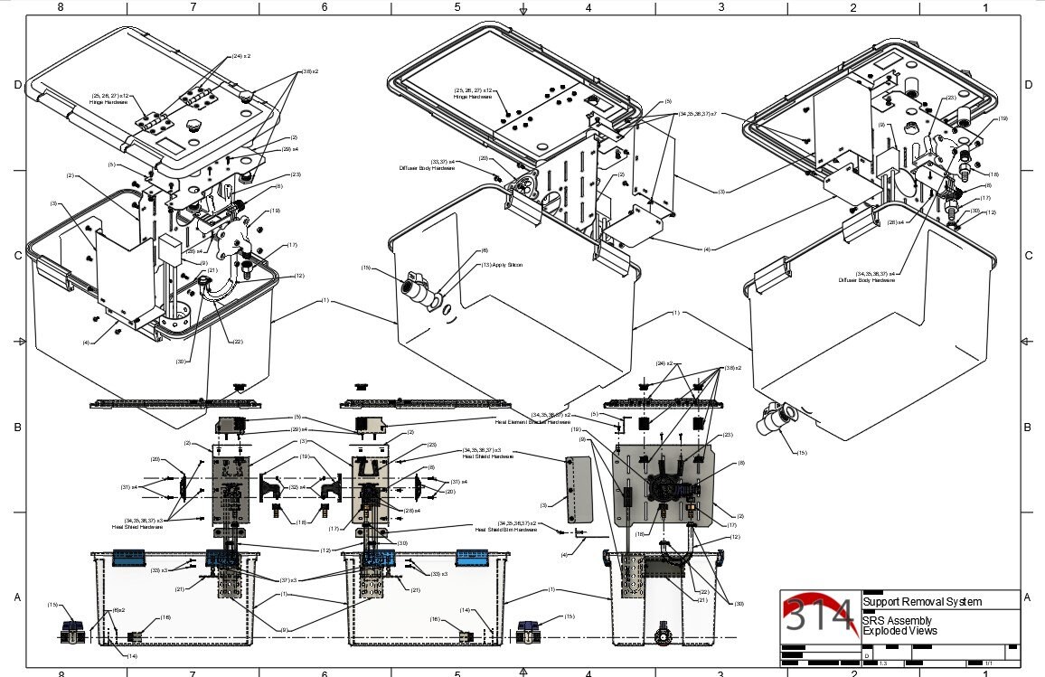 DIGITAL FILES 3D Printing Support Material Removal System - Etsy