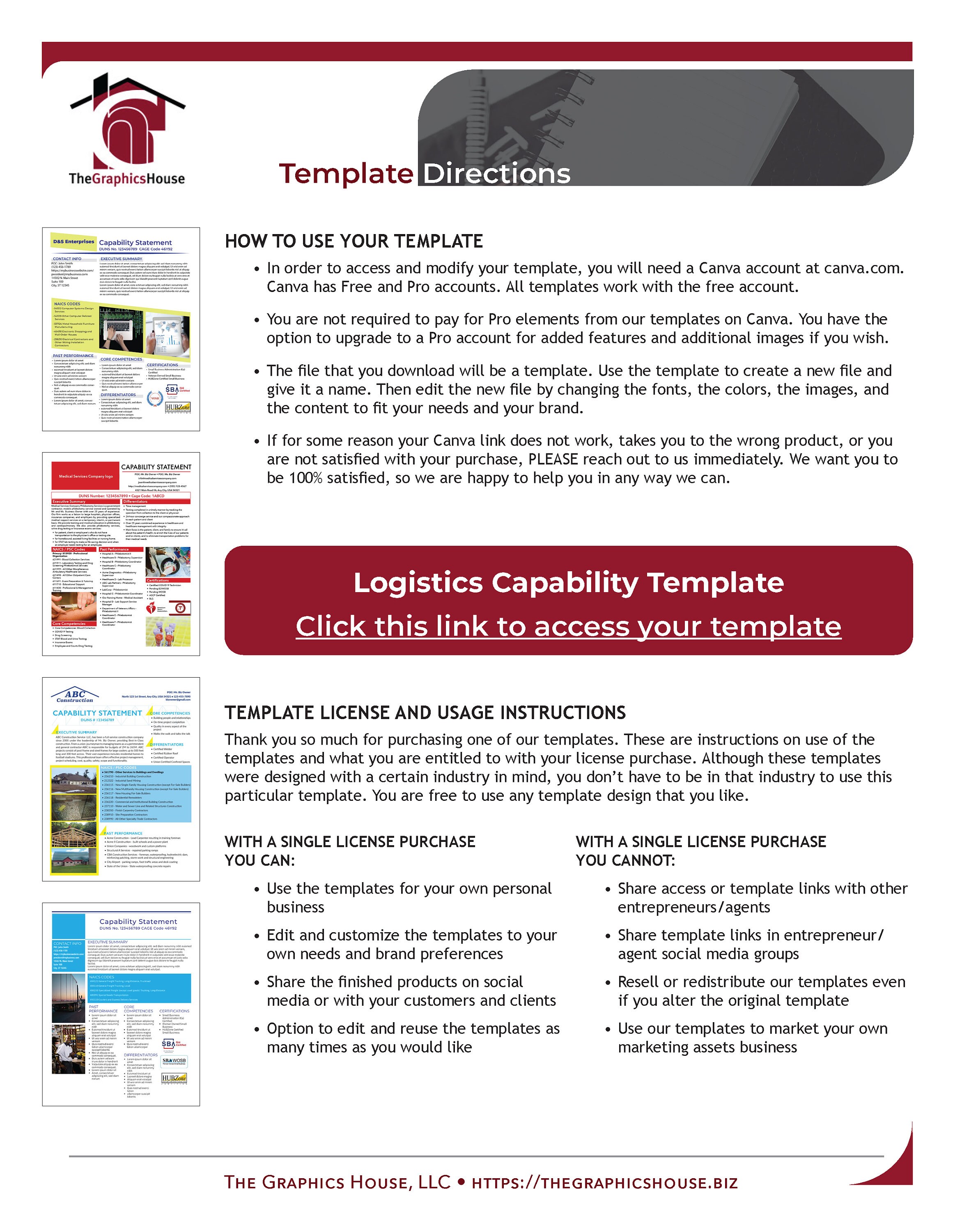 Canva Editable Capability Statement Template for Government Marketing ... Canva Editable Capability Statement Template for Government Marketing ...