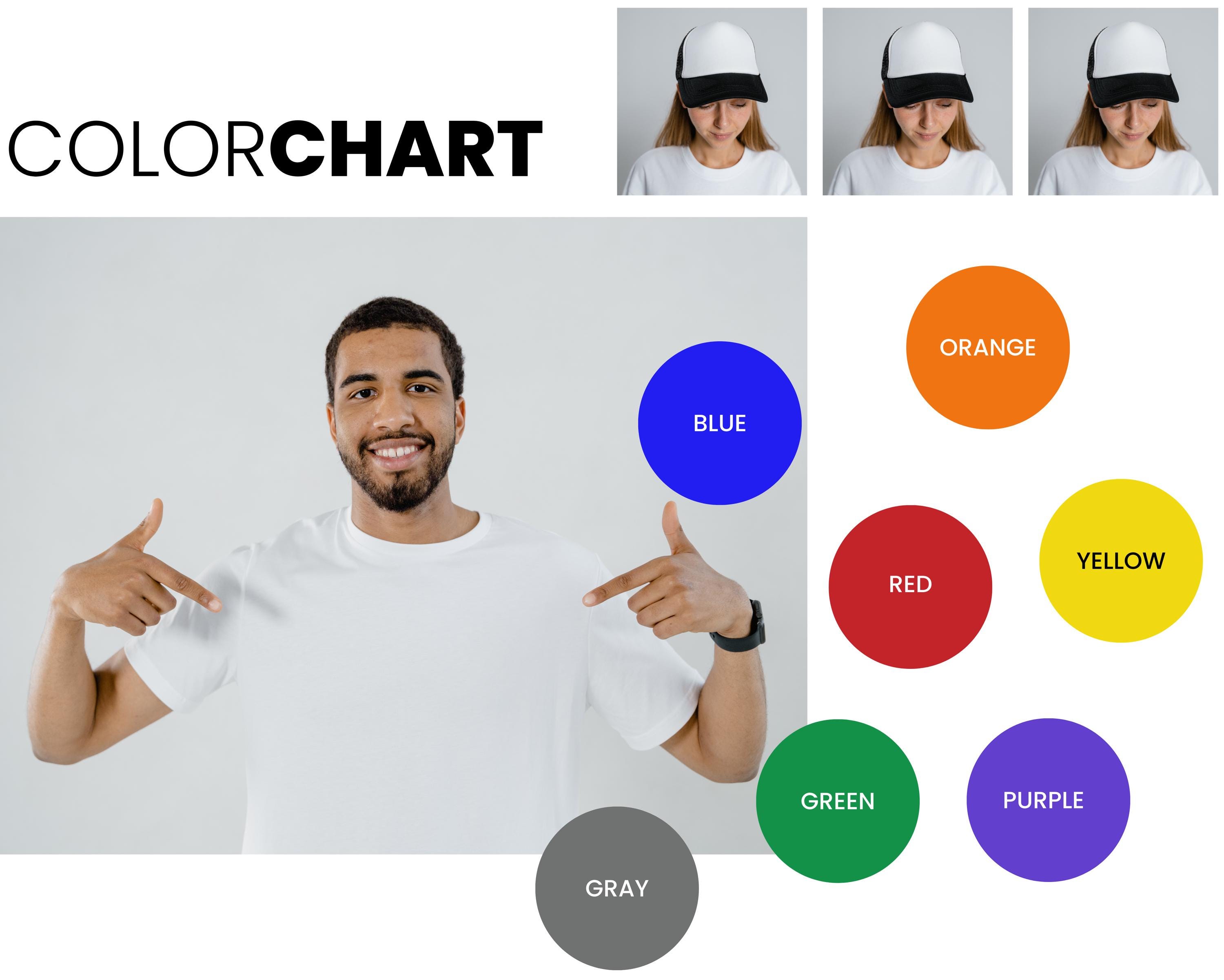 Digital Color Chart Design Template Color Palette Display Guide Shop ...