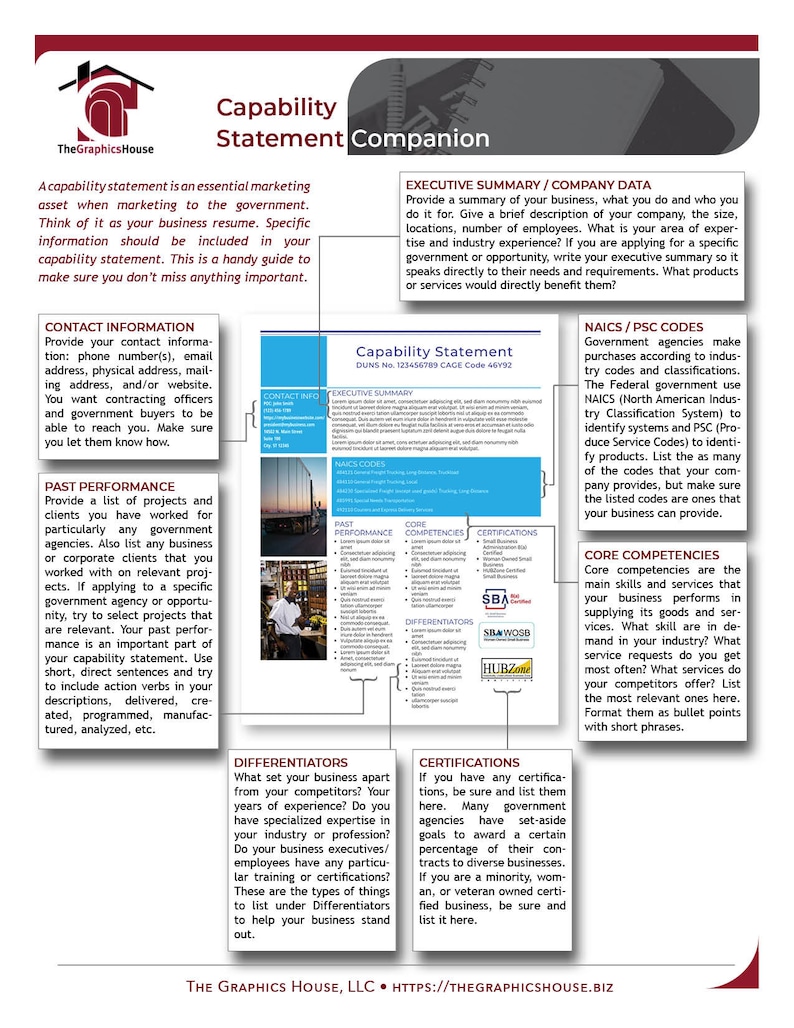 Federal Government Capability Statement Template Canva Government ...