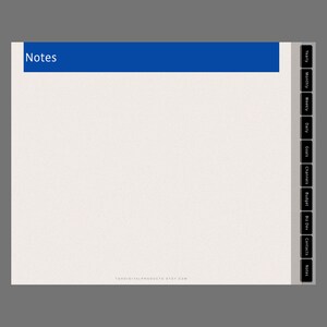 This Customizable Digital Planner Used With Note Taking Apps Can Help ...