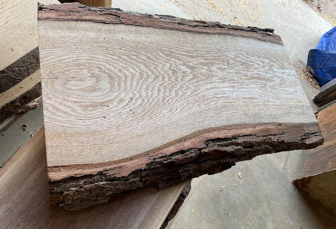 Live Edge Oak Slabs 1.5 Thick 20 Width Available - Etsy