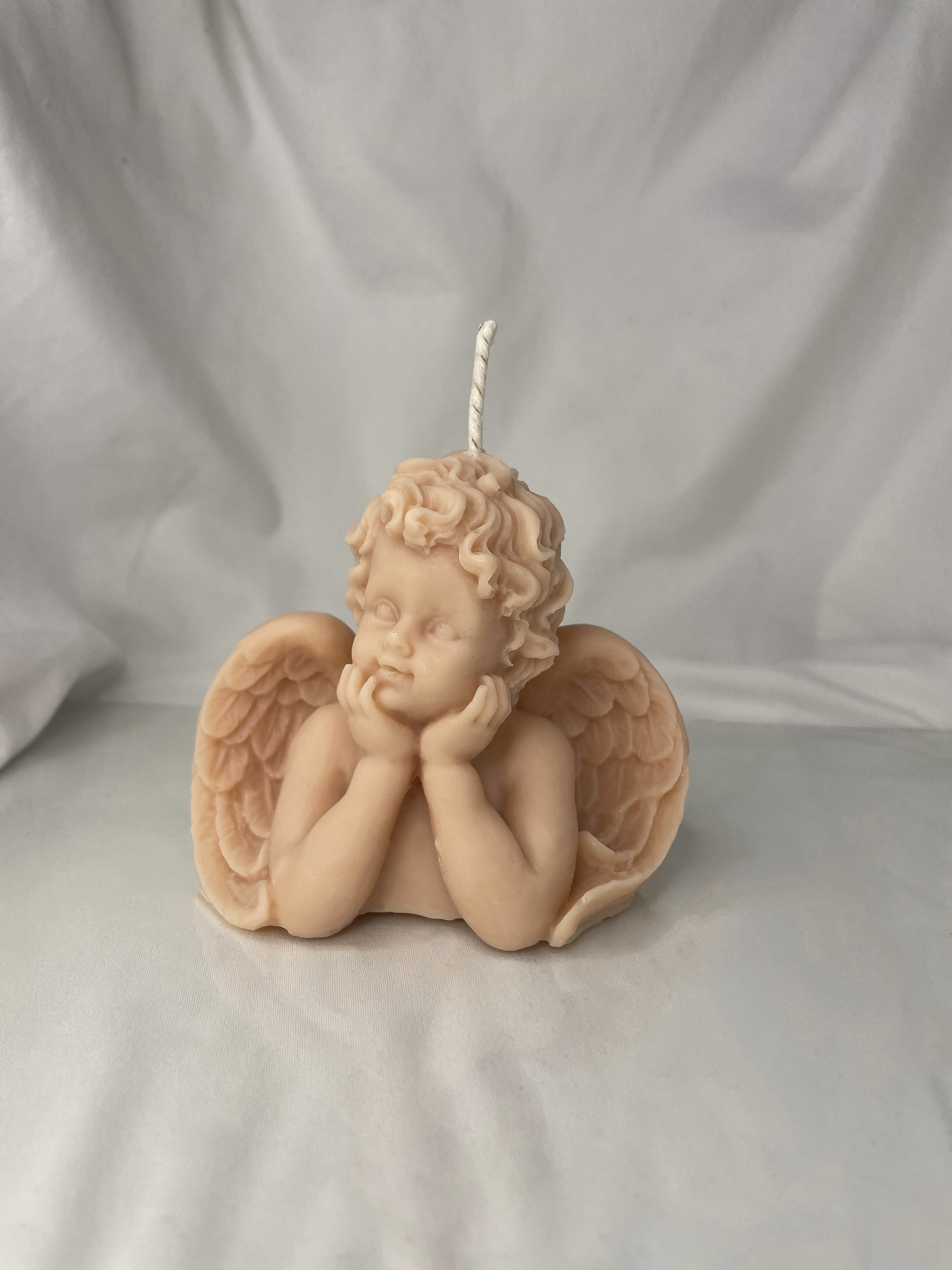 Angel Cherub Candle - Etsy