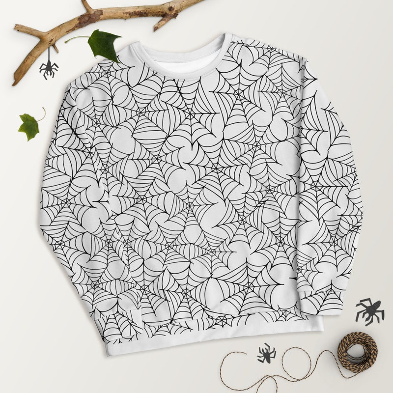Spider Web Sweater - Etsy