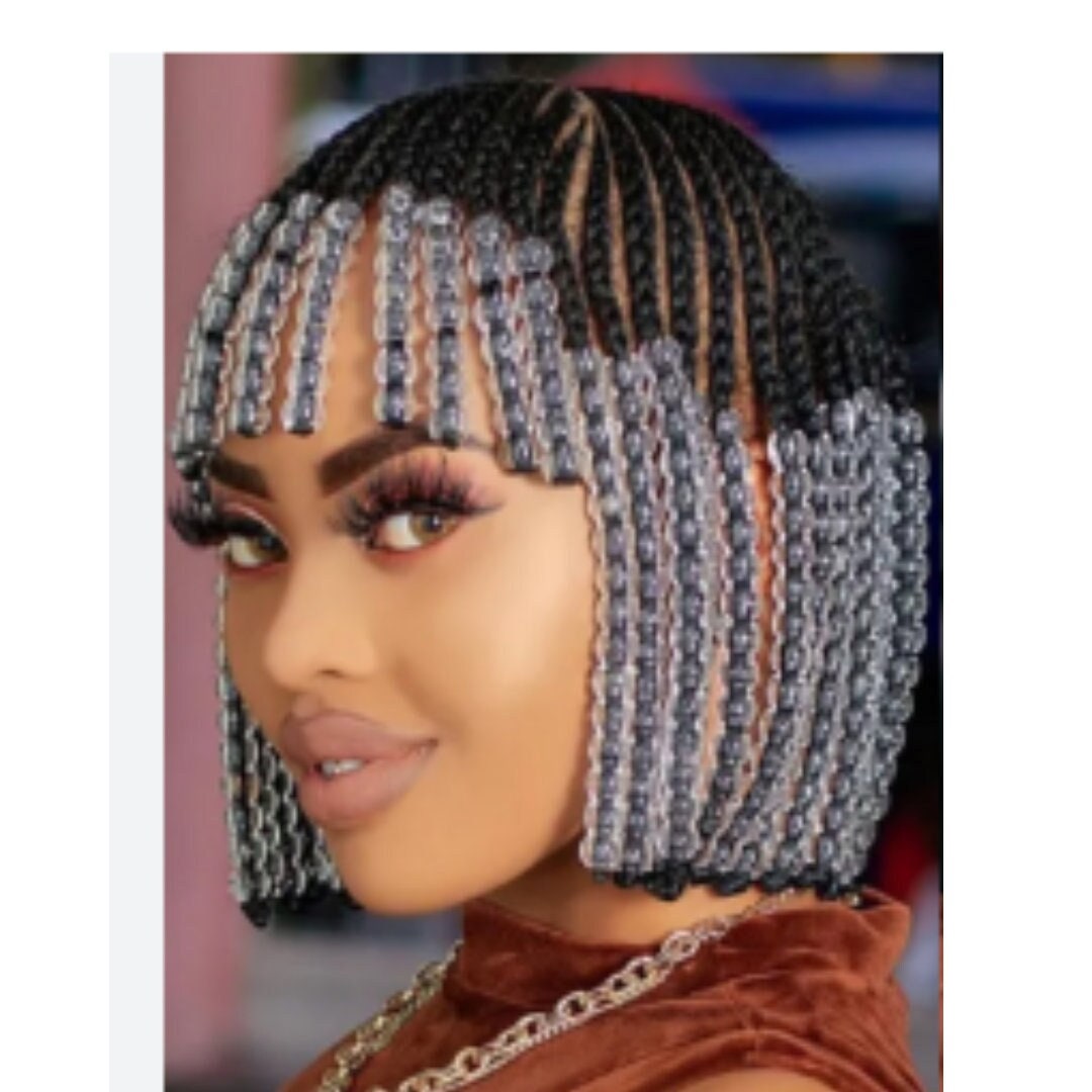 Full Lace Fulani Cornrow Braids Wig Braided Wig Ket Cornrow - Etsy