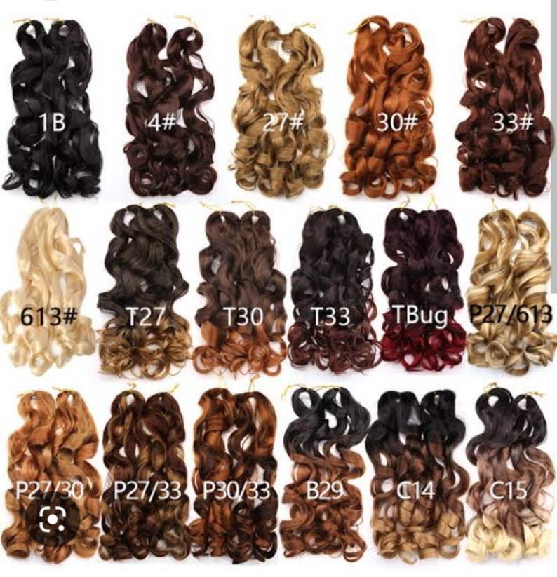 French Curl Box Braids Knotless Box Braids Hair Fr Black - Etsy