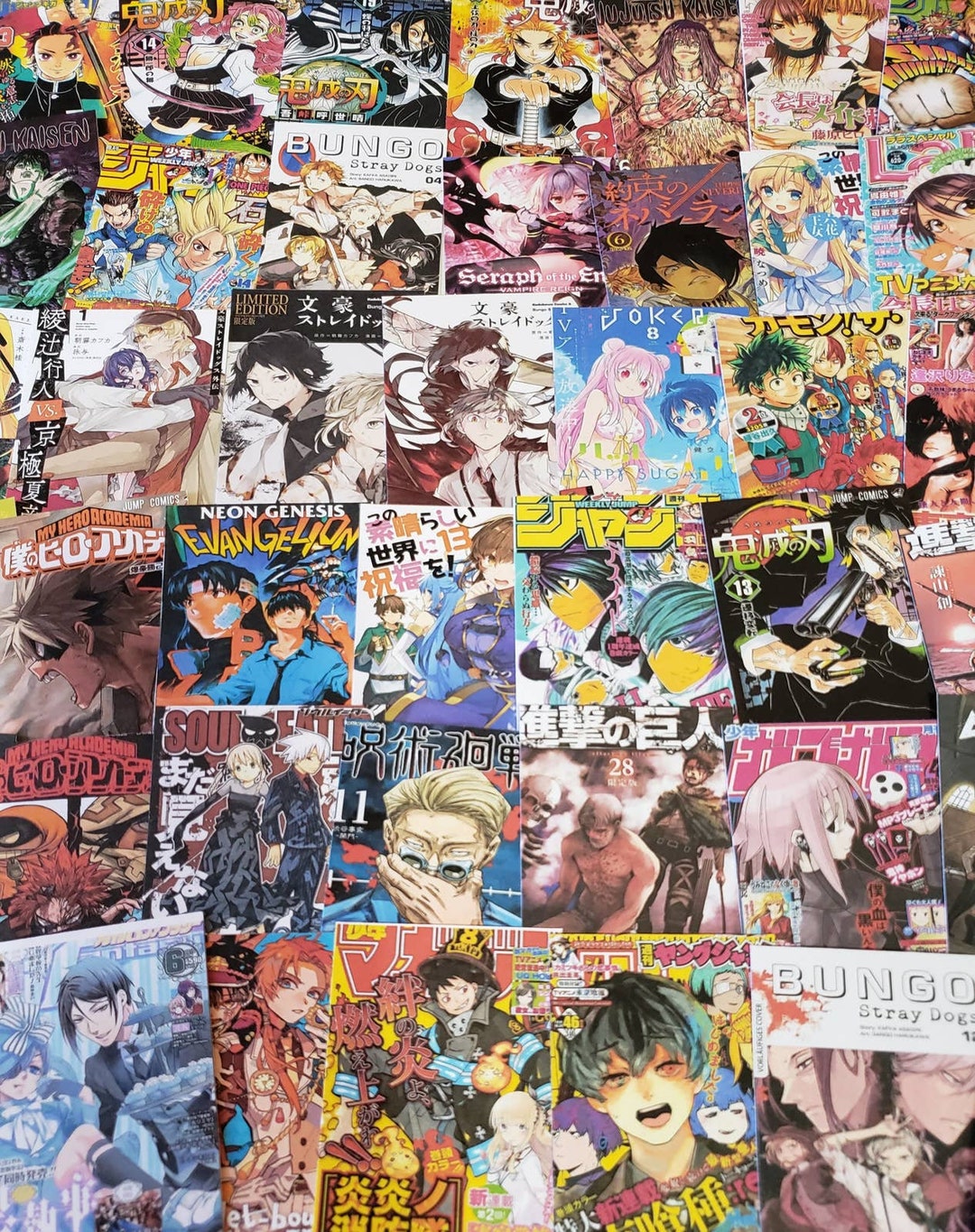 Mini Anime Poster Decor Wall Collage Kit 20 Pieces Cardstock - Etsy