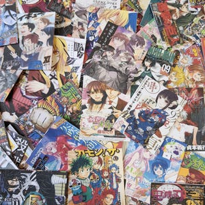 Anime Mini Posters Wall Collage Kit Decor Stationary - Etsy