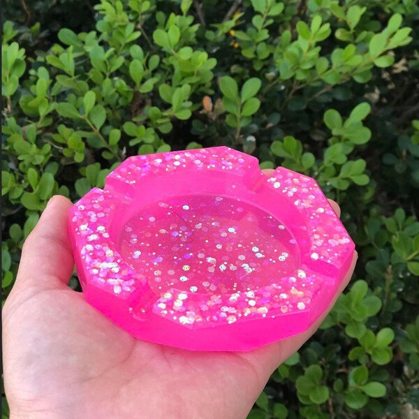 Glitter Ashtray - Etsy