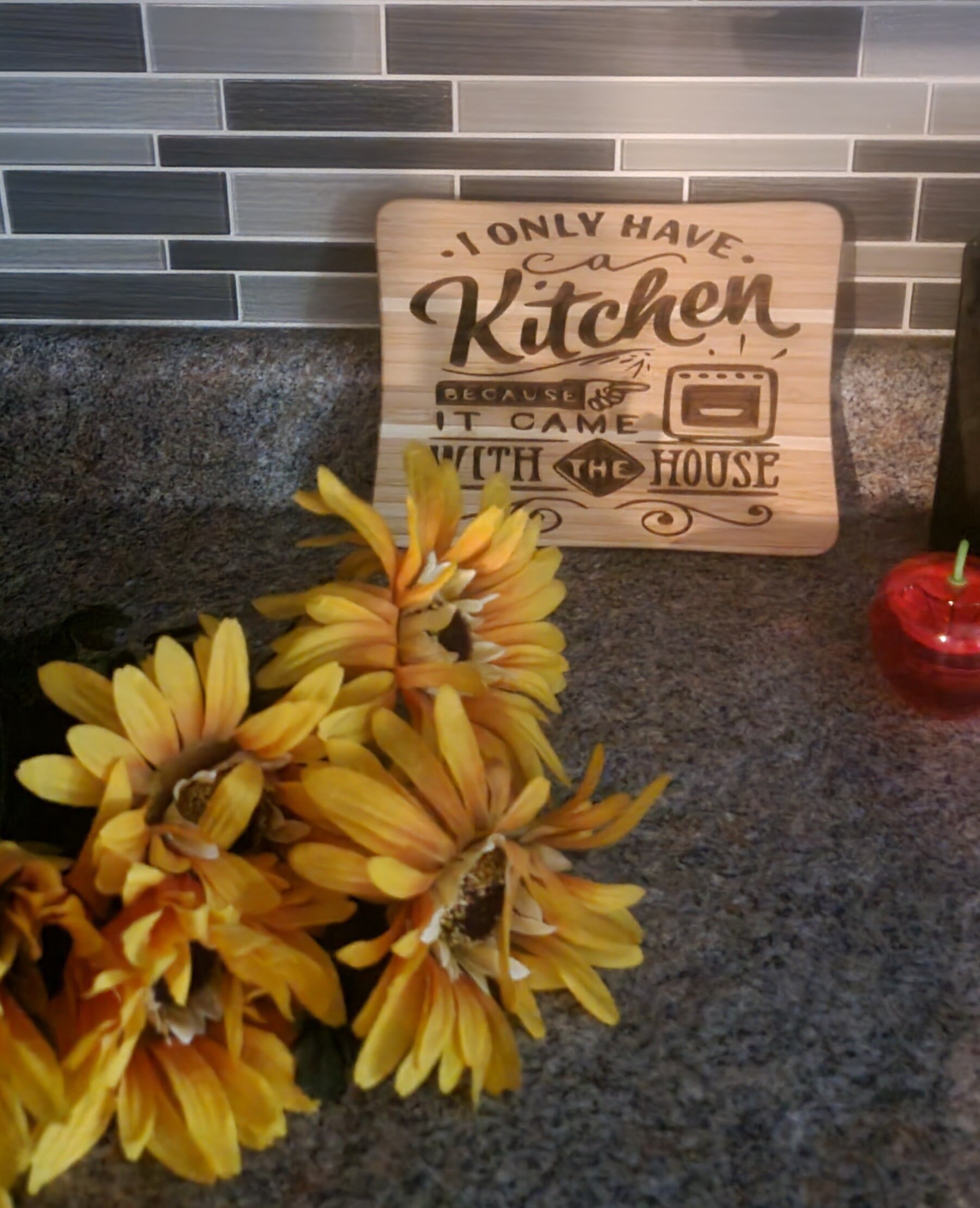 Mini Laser Engraved Kitchen Gift Idea, Housewarming Cutting Board, Gift ...