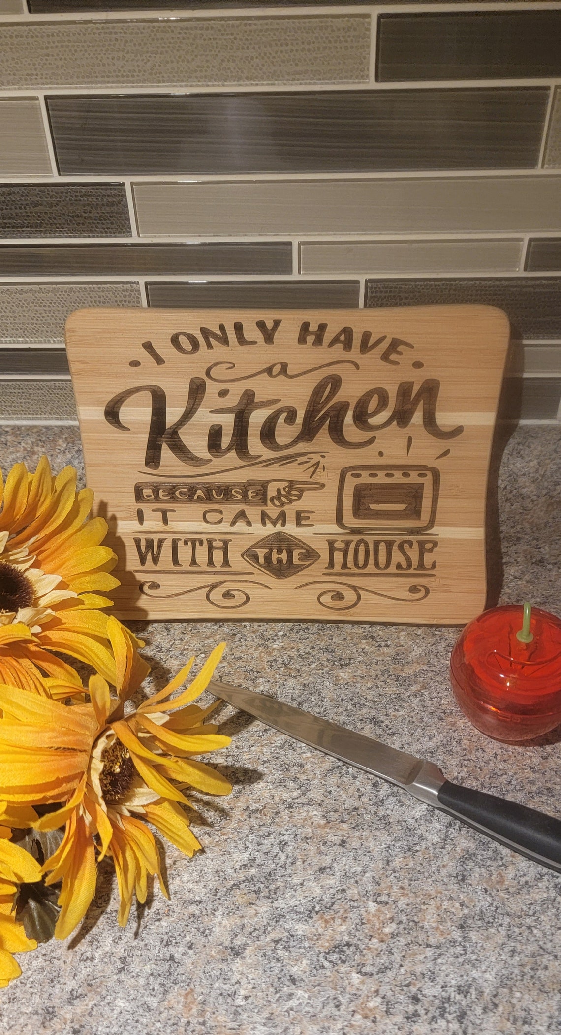 Mini Laser Engraved Kitchen Gift Idea Housewarming Cutting - Etsy