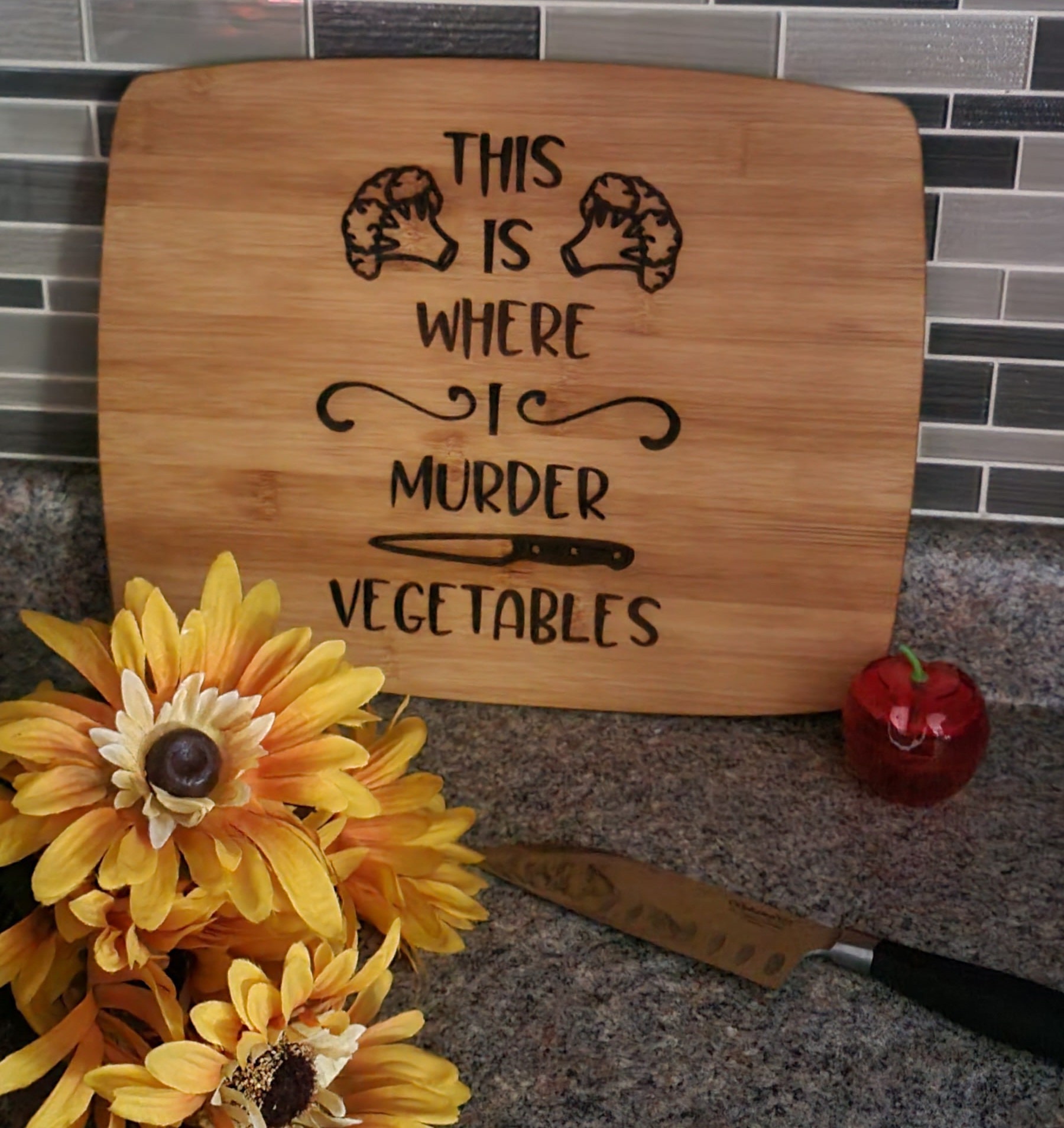 14" X 11" X.25". Laser Engraved Cutting Boards, Laser Engraved Kitchen ...