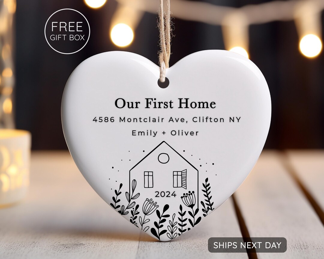 New Home Gift - Custom Housewarming Gift - New Beginnings - Closing ...