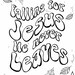 Fall Jesus Coloring Page for Sunday School (digital Download) - Etsy