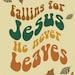 Fall Jesus Coloring Page for Sunday School (digital Download) - Etsy