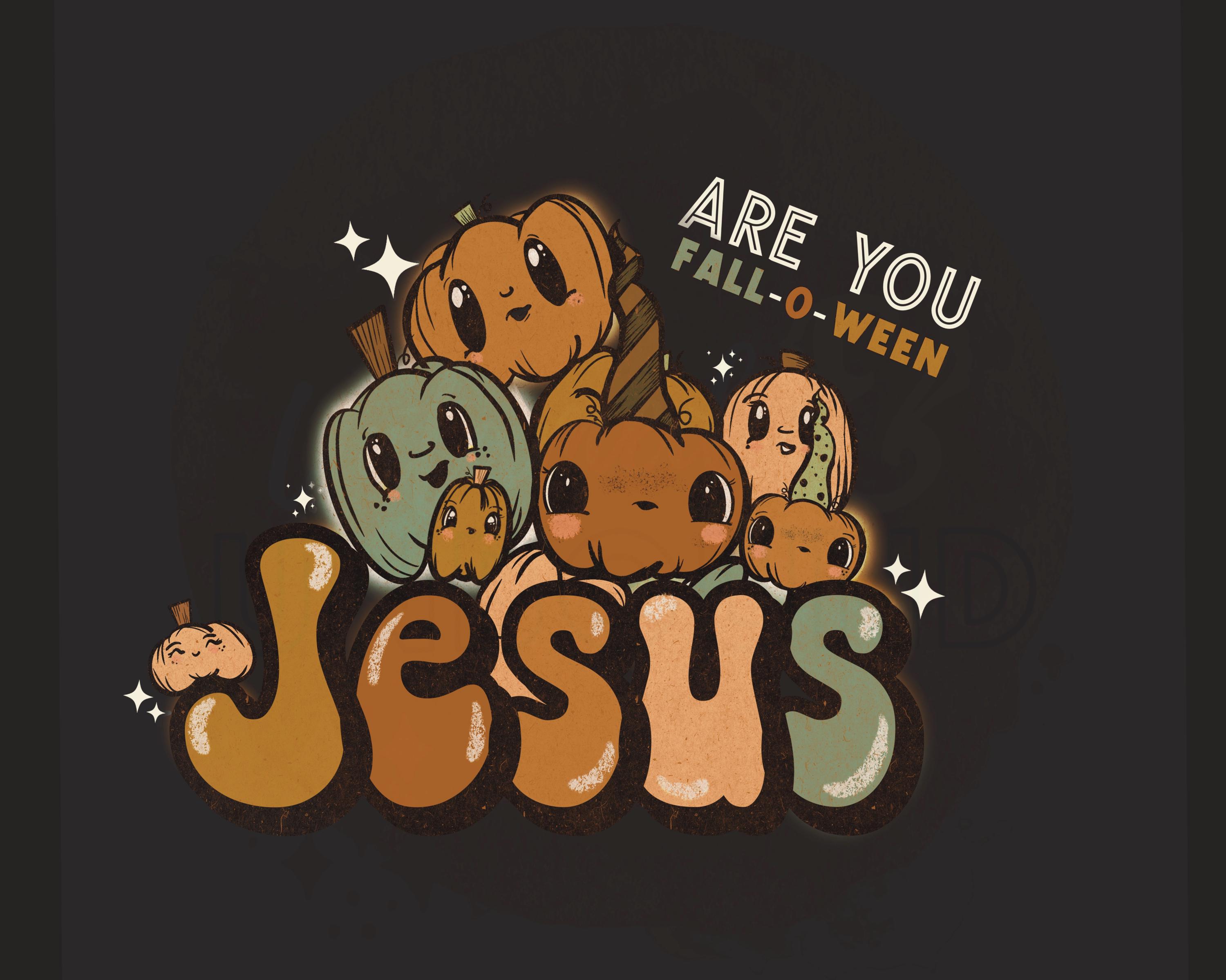 Fall O Ween Jesus Cute Christian Png Halloween Pumpkin Clipart Faith ...