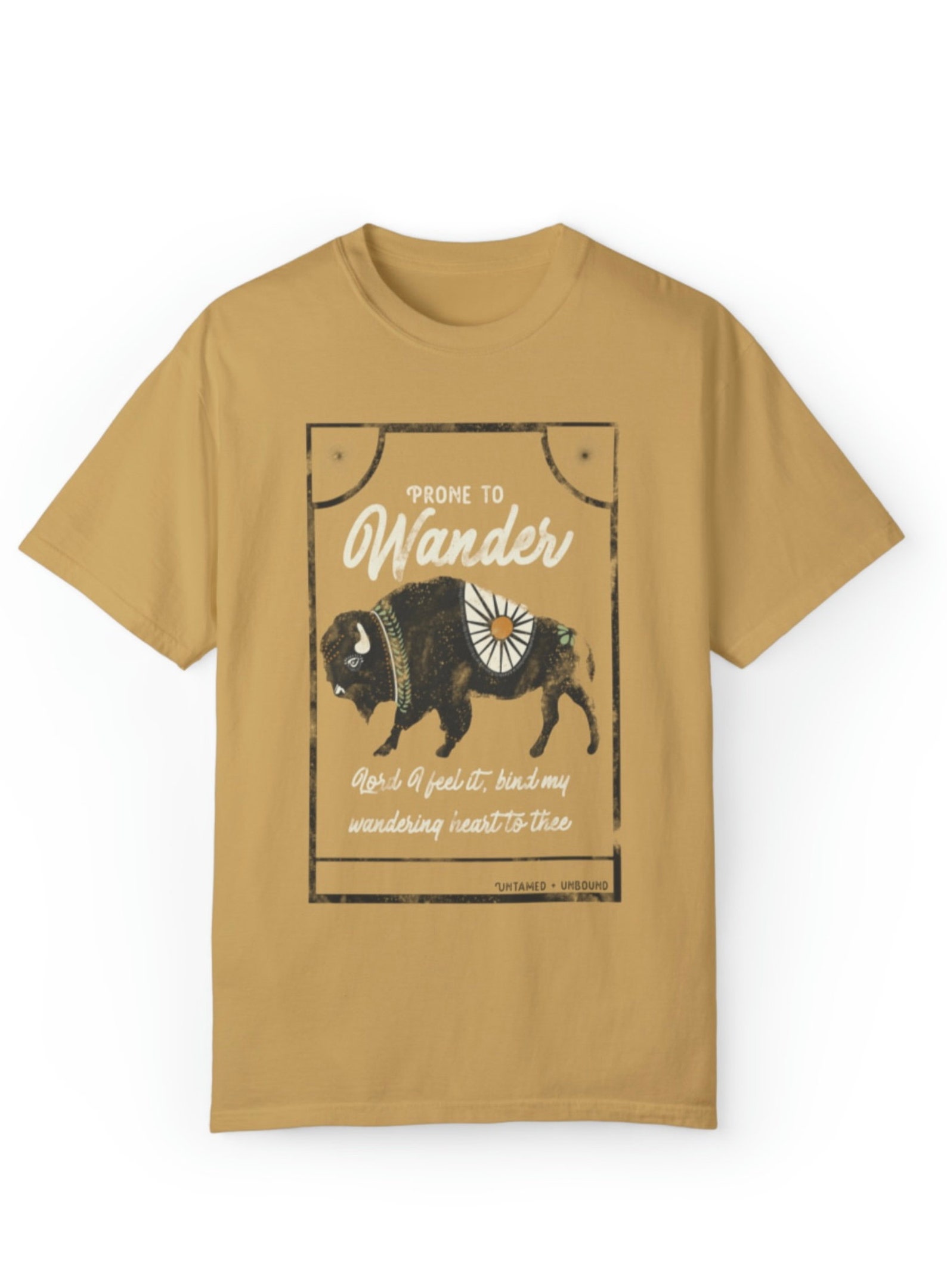 Western Buffalo Png Christian Dtf Wander Yellowstone Sublimation ...