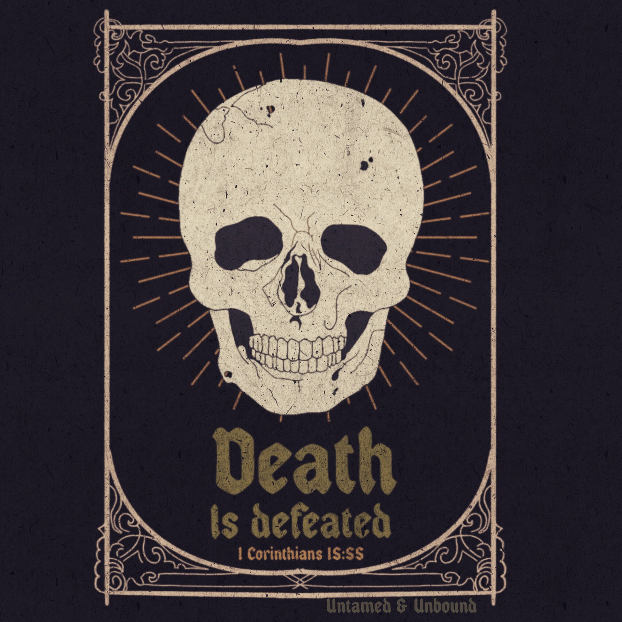 Aesthetic Christian PNG Skull Sublimation Faith Clipart Digital ...