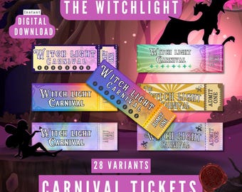 The Wild Beyond the Witchlight Feywild Carnival Tickets Hand Out for ...