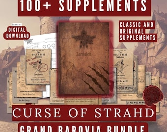 Barons Vallaki Newspaper, Curse of Strahd Custom Campaign Handout and ...