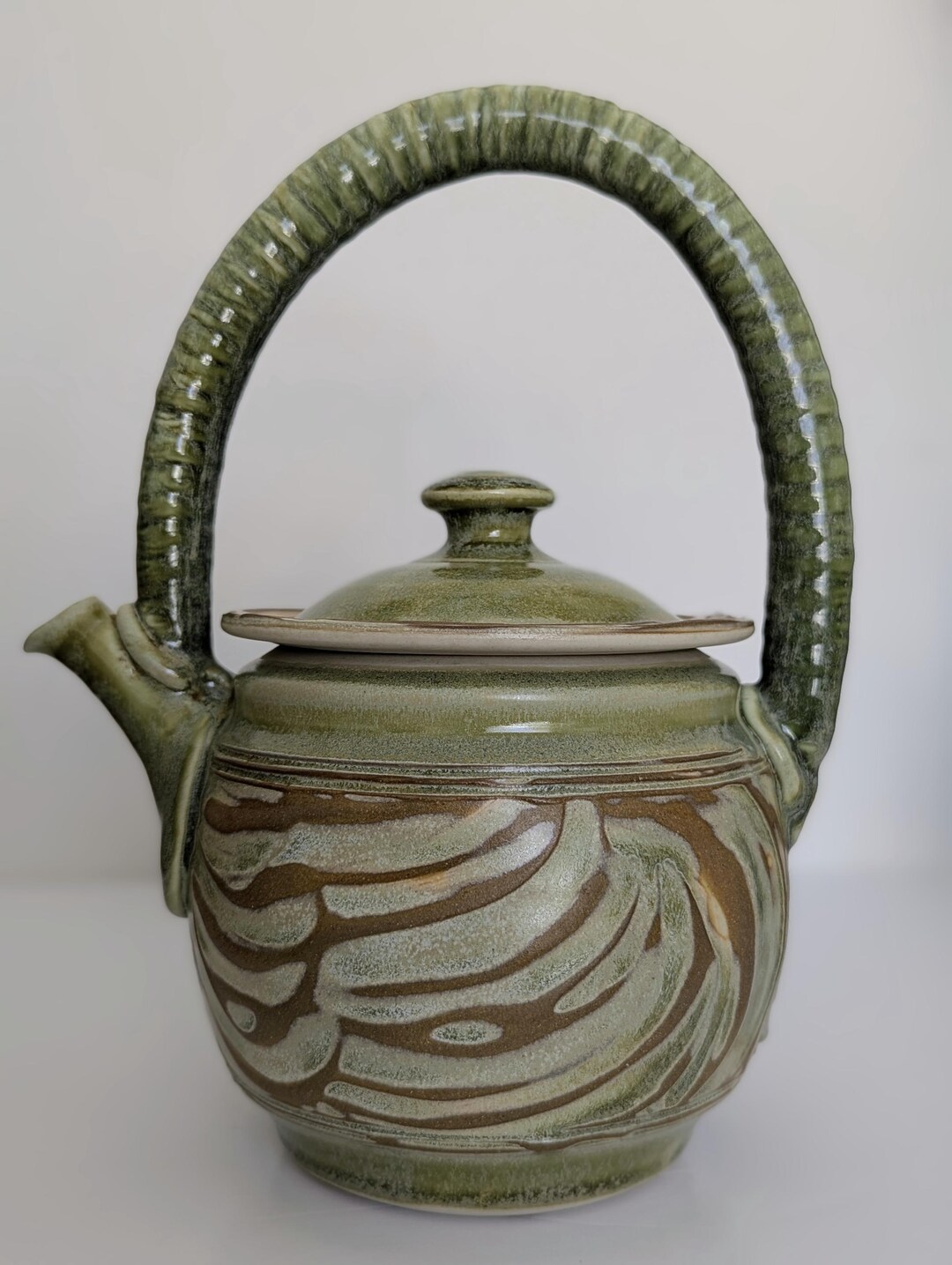 Cindy Snetsinger Teapot, Studio Pottery Teapot, Rustic BOHO Pottery ...