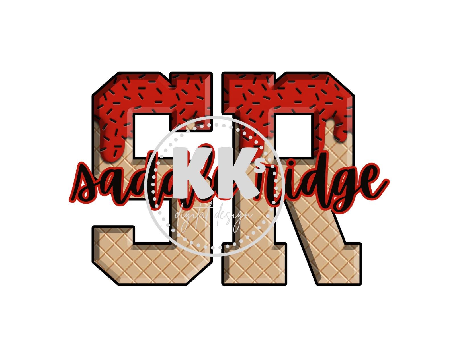 Saddle Ridge | Mustangs | Ice Cream Drip | Mascot | Digital File | PNG ...