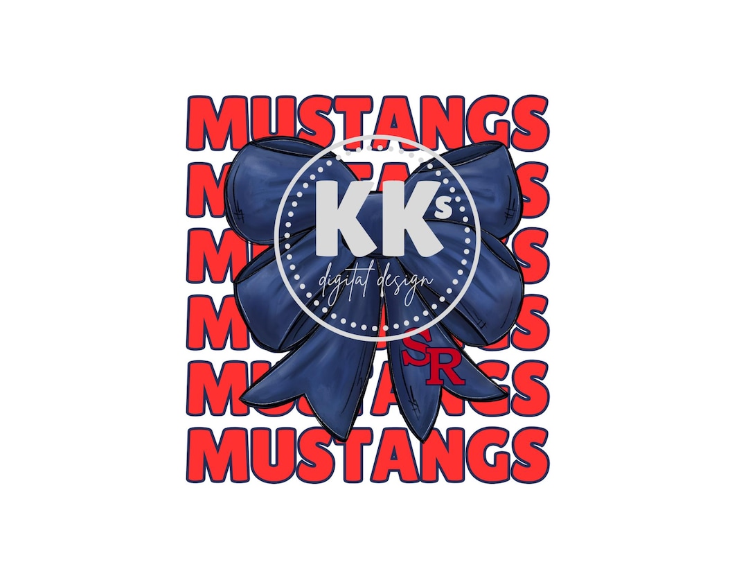 Saddle Ridge | Mustangs | School Spirit | Mascot | Digital File | PNG ...