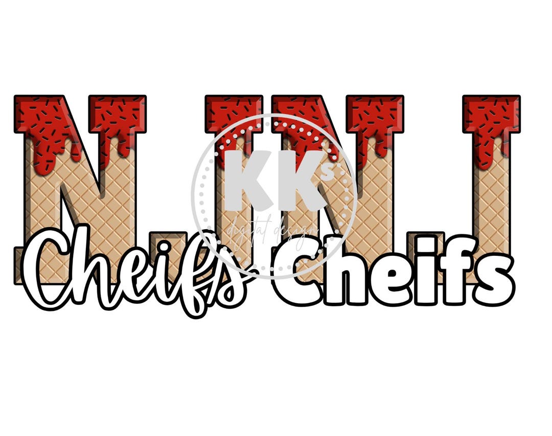 North Jackson | Chiefs | Ice Cream Drip | Mascot | Digital File | PNG ...