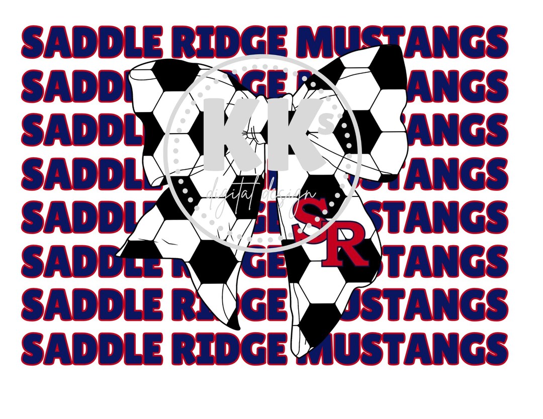 Saddle Ridge | Mustangs | School Spirit | Mascot | Digital File | PNG ...